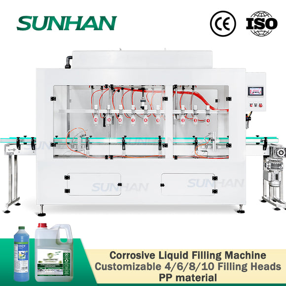Anti-corrosion Sulfuric Liquid Battery Acid Filling Machine – SUNHANPACK